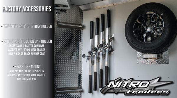 Options from Nitro Trailers | Powersports Trailers | Pittsfield, Maine